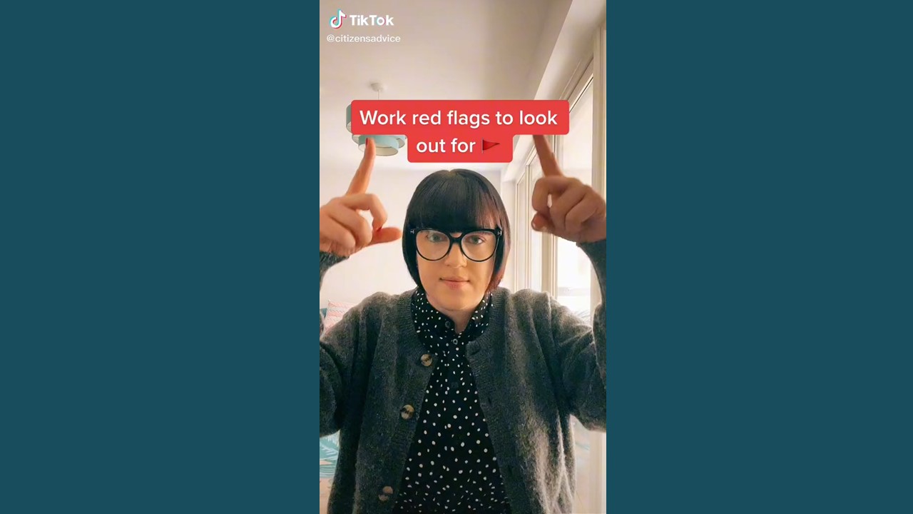 Does your work have any of these red flags? - Citizens Advice South ...